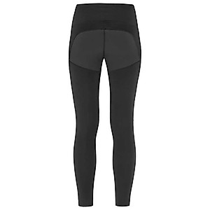 Fjallraven Abisko Trekking Tights Pro - Women's Black/Iron Grey Small