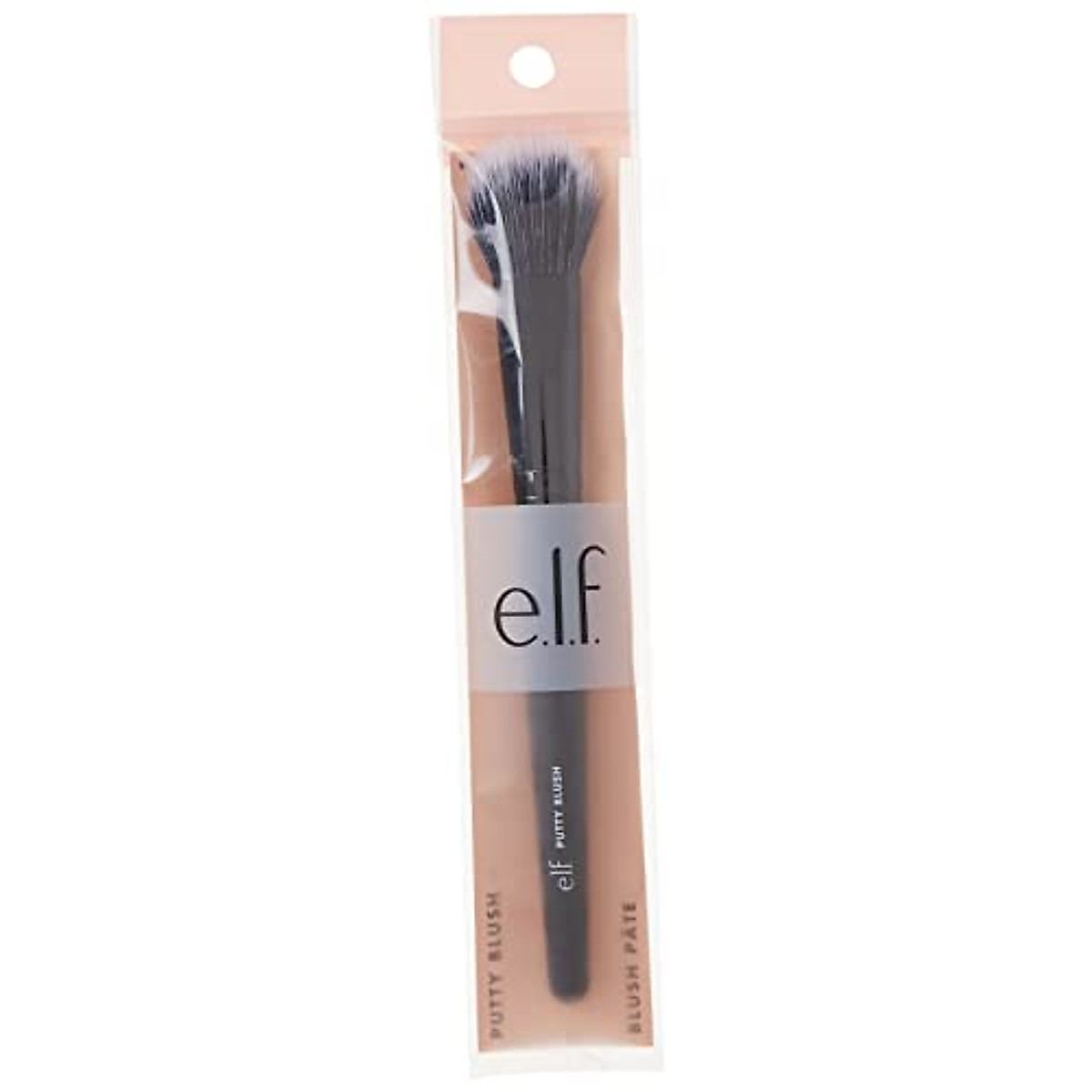 e.l.f. Putty Blush Brush, Vegan Makeup Tool, Flawlessly Applies Putty & Cream Formulas, Creates Airbrushed Effect 1 Count (Pack of 1)