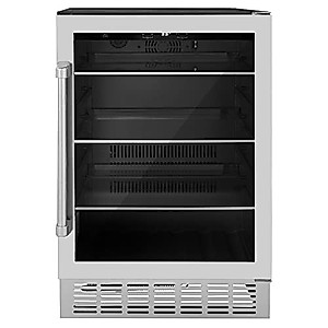 Z Line Kitchen and Bath ZLINE 24" Monument 154 Can Beverage Fridge in Stainless Steel (RBV-US-24)