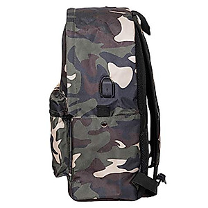 Rockland Classic Laptop Backpack, Camo, Large