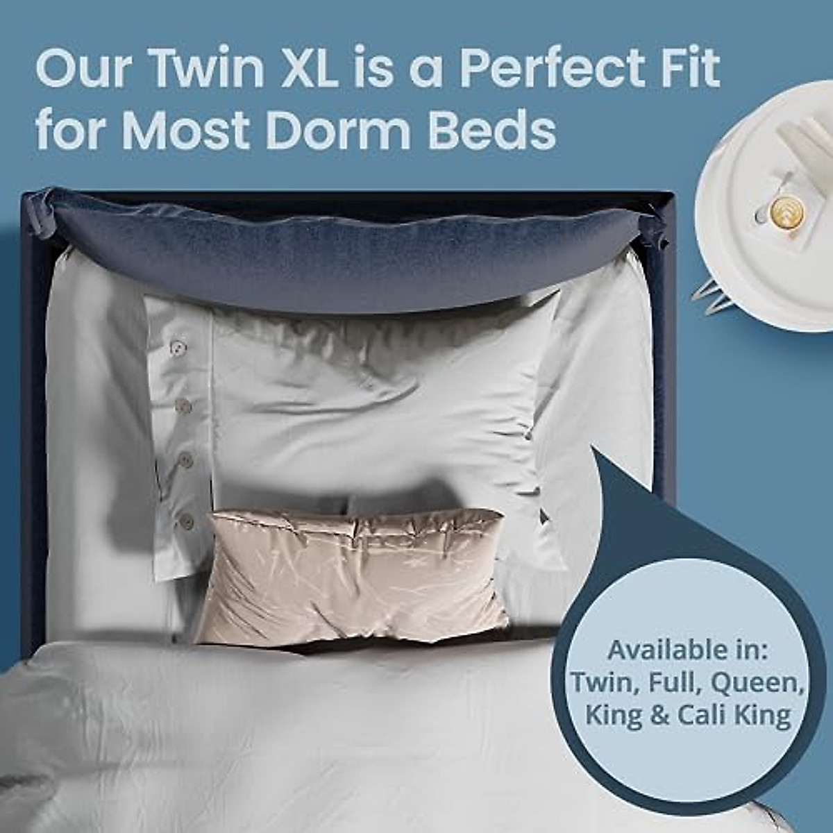 SafeRest Mattress Protector - Twin Size Cotton Terry Waterproof Mattress Protector, Breathable Fitted Mattress Cover with Stretchable Pockets