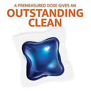 Amazon Basics Laundry Detergent Pacs, Fresh Scent, 120 Count (Previously Solimo)