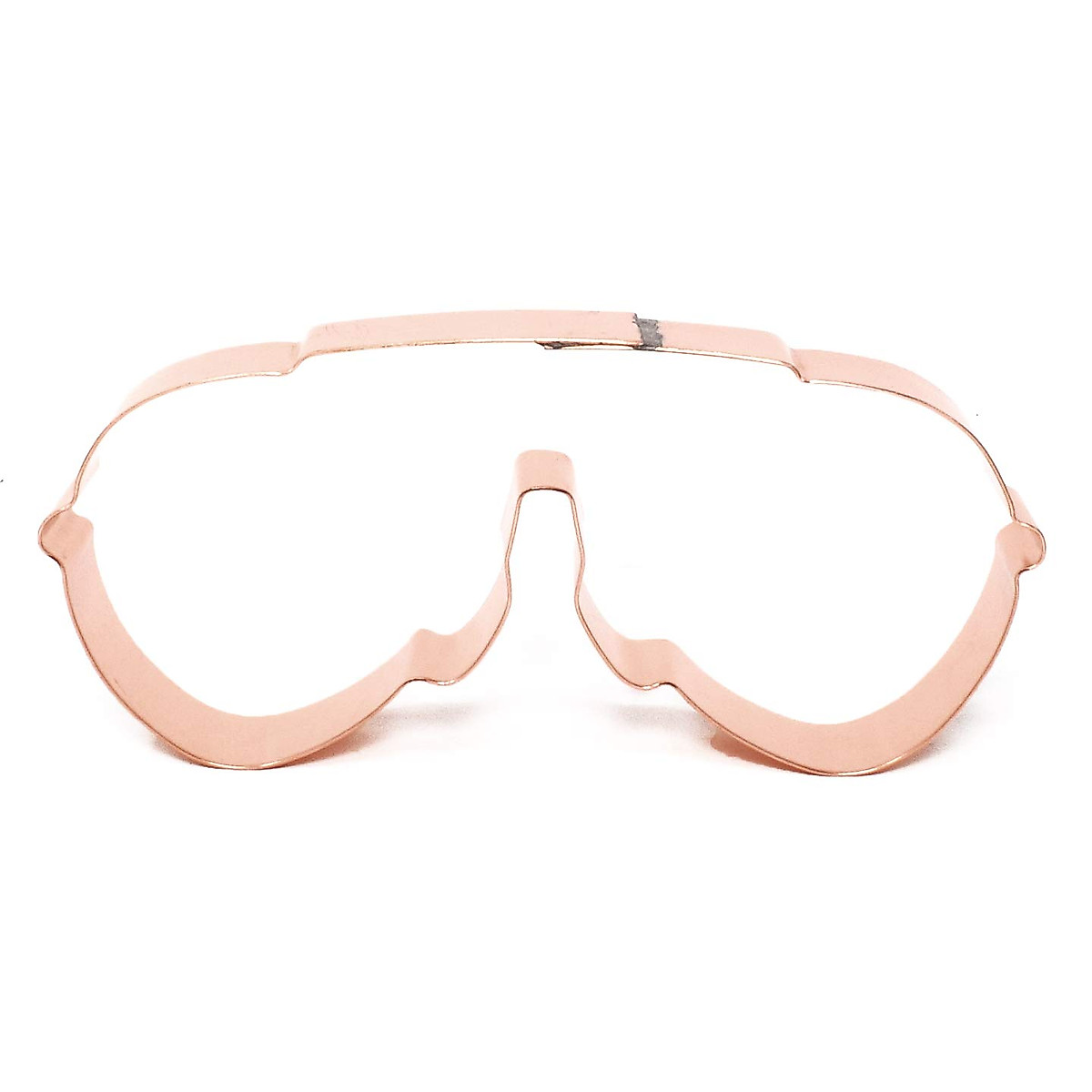 Aviator Glasses/Sunglasses Cookie Cutter 5 X 2.25 inches - Handcrafted Copper Cookie Cutter by The Fussy Pup