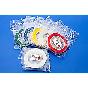 Ansell S-BVCT3W BioClean Cleanroom Tape, Vinyl, White, 50 mm x 33m (Pack of 12)