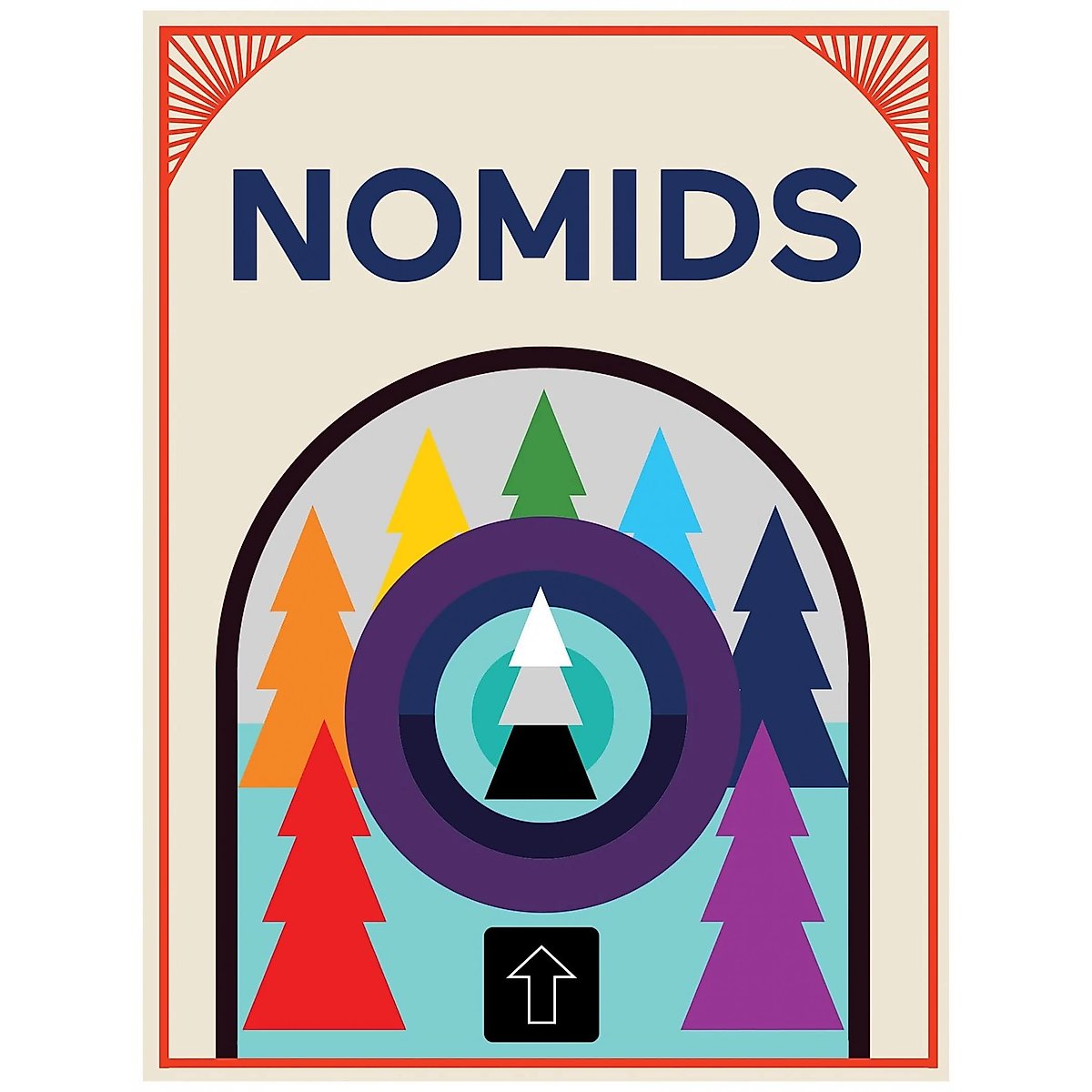 Looney Labs Nomids Board Game - Versatile Player Range and Educational Fun