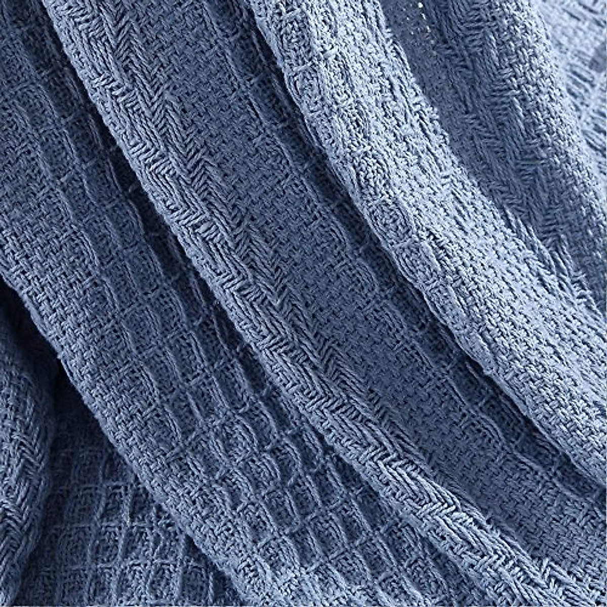 Amrapur Overseas | Batik 100% Cotton Throw Blanket - 2 Pack (Café Au Lait)