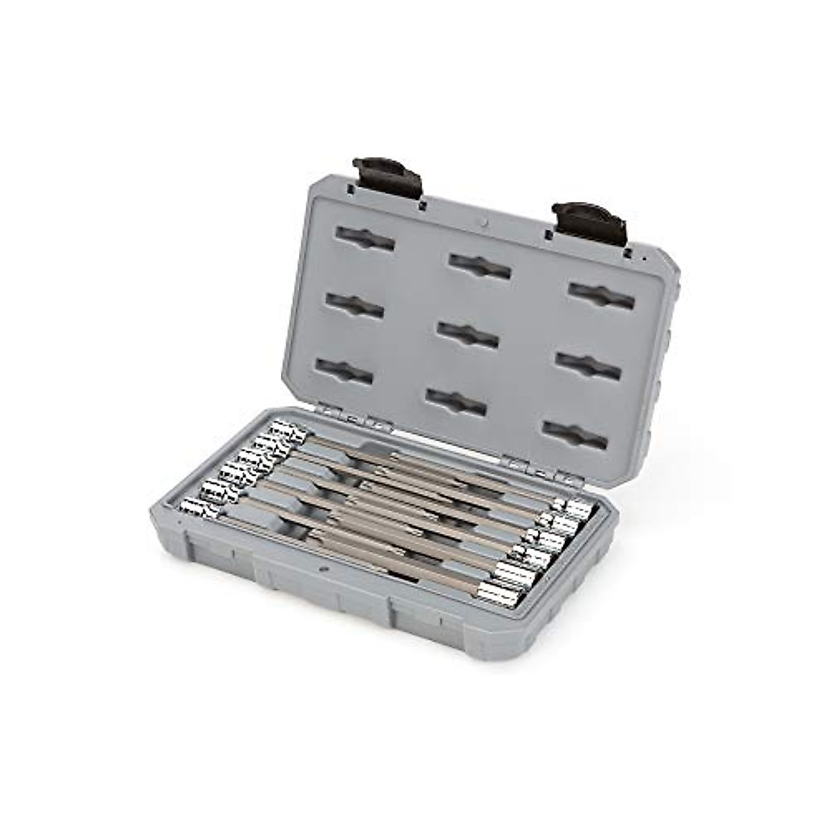 TEKTON 3/8 Inch Drive Long Torx Bit Socket Set, 12-Piece (T10-T60) | SHB91305