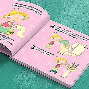 Princess Polly: Personalized Potty Training Book (Square Hardback)