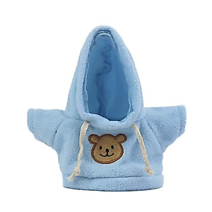 4pcs Chicken Costume for Hens Shirt with Hat,Pet Chicken Clothes Warm Cartoon Hoodies Coop Cage Accessories Toys for Parrot Duck