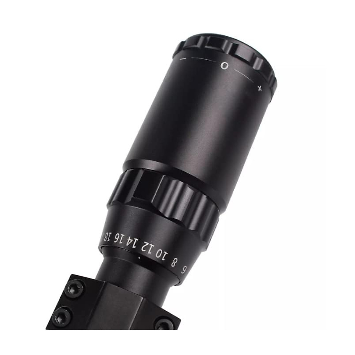 MYMY Premium Quality, 6 24x50mm AOL Scope W Front AO Adjustment. Red/Green mil dot Reticle with Black