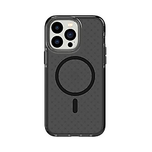tech21 iPhone 14 Pro Max Evo Check Compatible with MagSafe® – Shock-Absorbing & Slim Protective Phone Case with 16ft FlexShock Multi-Drop Protection & Extra Buttons
