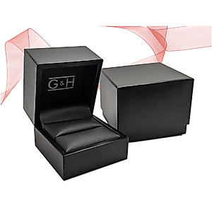 Gem And Harmony 3/4 Carat (ctw) Natural Amethyst Ring with White Topaz 1/4 Carat (ctw) in Sterling Silver