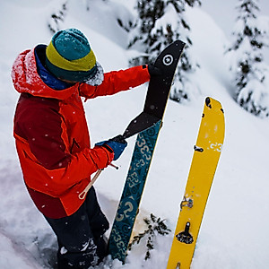 G3 GENUINE GUIDE GEAR AXLE Splitboard, All Mountain Directional Splitboard, Carbon Fiber Matrix, Longer Early Rise, Full Thickness Base, Backcountry Touring, 2023 (162CM)