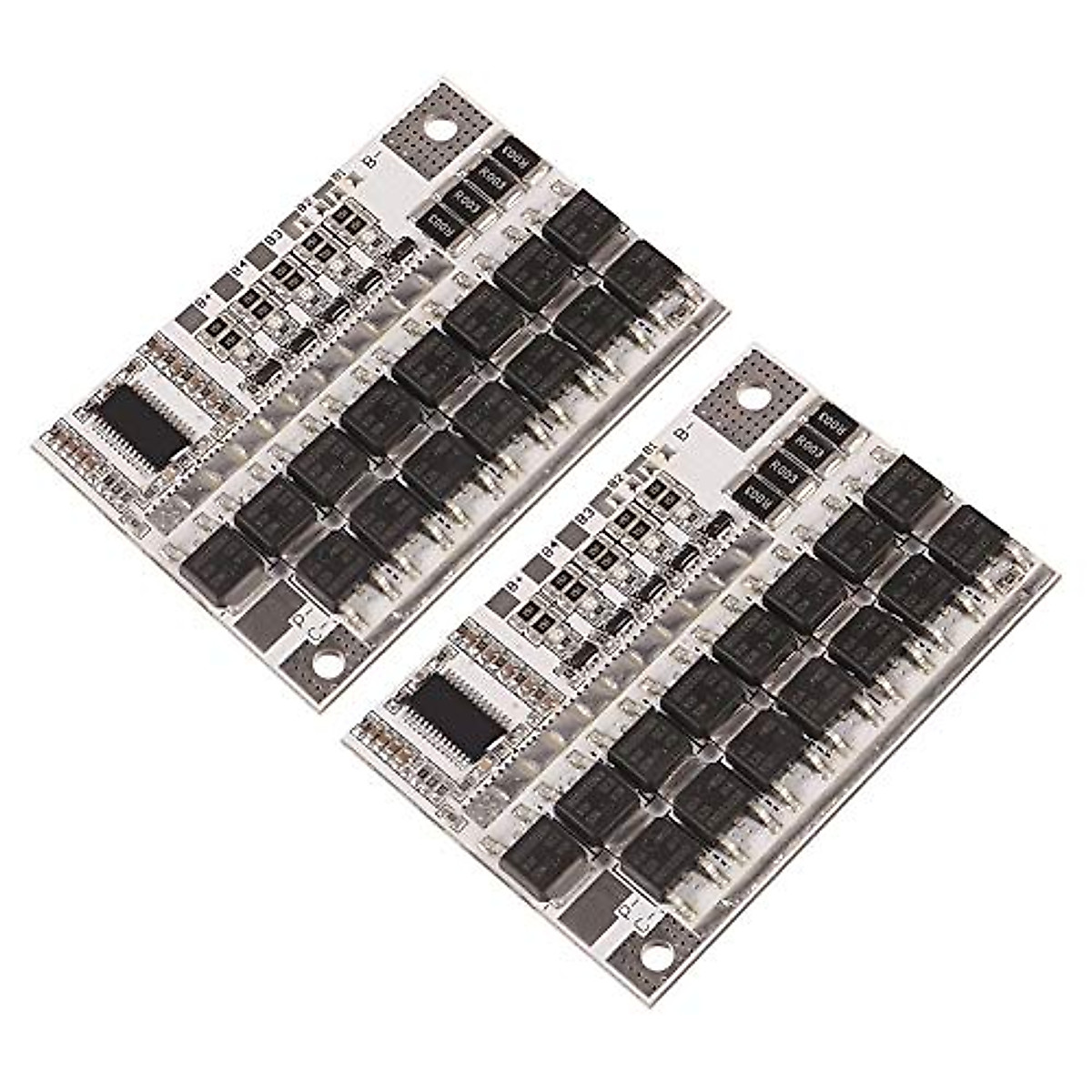 ACEIRMC 2pcs 5S 21V 100A BMS Li-ion LMO Ternary Lithium Battery Protection Circuit Board Li-Polymer Balance Charging Module (5S 21V)
