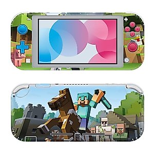 InnaGeek - Protective Skin Sticker Vinyl for Nintendo Switch Lite Minecraft