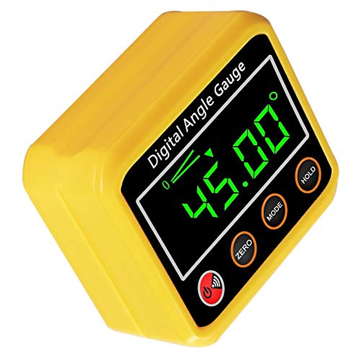 eOUTIL Magnetic Digital Angle Finder Protractor Inclinometer - Cube Digital Level Angle Gauge with Magnetic Base and Backlight - Precision Level Box for Woodworking, Construction, Machinery, Masonry