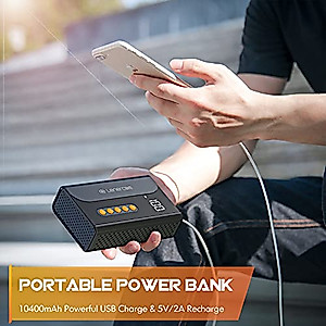 Jump Starter with Air Compressor,1000A Battery Jump Starter with 150PSI Digital Auto Tire Inflator,Up to 6.0L Gas & 3.0L Diesel Engines,12V Car Lithium Battery Jump Box Pack Power Charger