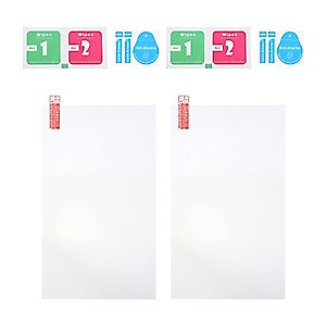 EXCEART 2pcs Film Game Accessories Glass Film Gaming Stand Entertainment Screen Protector Glass Screen Film Display Screen Protector Tempered Film Tempered Glass Game Console