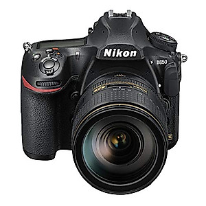 Nikon D850 45.7MP DSLR Digital 4K Video Camera with AF-S NIKKOR 24-120mm f/4G ED VR Lens with Wi-Fi - (Black) - (International Version)