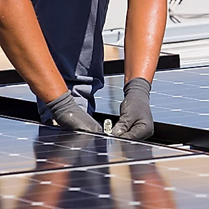 Scicalife 2pcs Solar Panel Grounding Lug Solar Grounding Clip for RV Boat Off Gird Roof Installation Earthing Lug Cable Clamp Wiring Frame Clip Supply