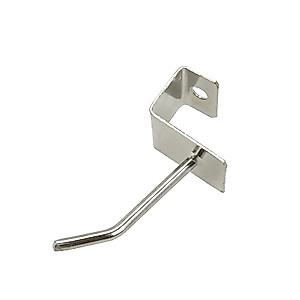 Sscon 20Pcs 3mm x 45mm Metal Display Hooks 2 Inch Supermarket Storage Display Hangers