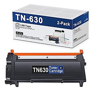 LOVPAIN TN630 Toner Cartridge Black 1 Pack: Compatible TN-630 Toner Replacement for Brother TN 630 HL-L2300D L2305W L2315DW MFC-L2680W L2685DW L2700DW DCP-L2520DW L2540DW Printer Toner