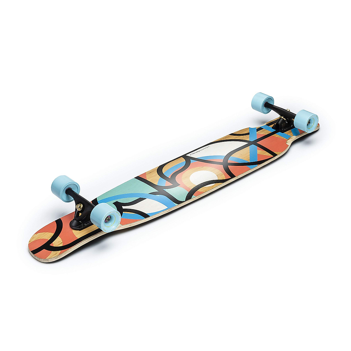 Loaded Boards Bhangra V2 Bamboo Longboard Skateboard Complete (77a 4 President, Flex 2)