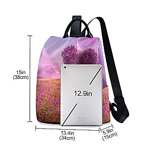 ALAZA Tree Of Love Backpack Purse with Adjustable Straps for Woman Ladies
