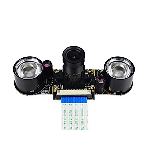 [RPi Camera (F)] Raspberry-pi Camera Module OV5647 sensor HD video Webcam 5MP 1080p Supports Night Vision for Raspberry Pi model B B+ A+ Pi 3 2 1 Development board module kit @XYGStudy