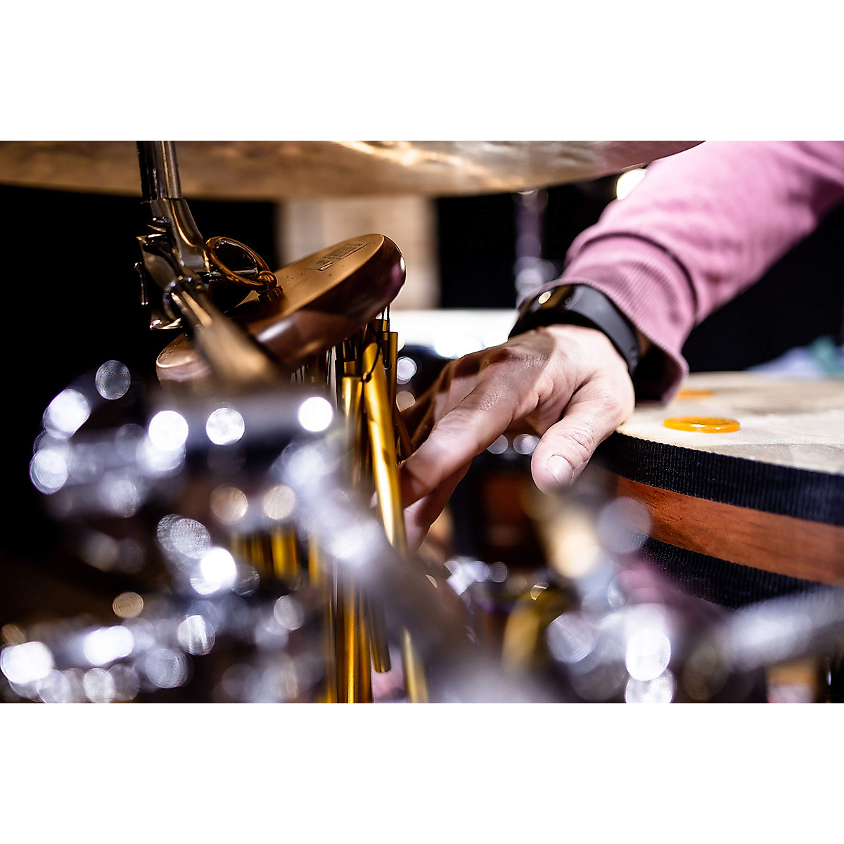 Meinl Percussion CH-H18 Handheld Chimes, 18 Bars