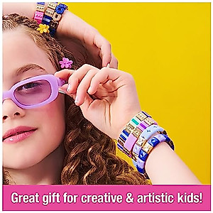 Cool Maker PopStyle Bracelet Maker, 170 Beads for Bracelets, Make & Remake 10 Bracelets, Bracelet Making Kit, DIY Arts & Crafts Kids Toys for Girls