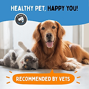 100% Pure Omega 3 Fish Oil for Dogs & Cats - Omegease Supplement for Skin & Coat, Itching, Shedding, Joints & Immune Health (8 oz)