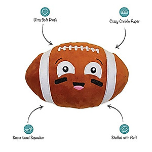 Fringe Studio Plush Dog Toy, I Wanna Be A Baller, Pet Shop Collection (289885)