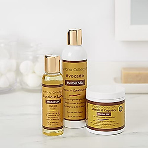 Pydana Collection Moisture LOC Kit | Intensive Moisturizer | Curl Definer | Scalp Treatment For Normal To Light Thinning | Natural Hair Products For Women With Vitamin E | 3 Piece Kit