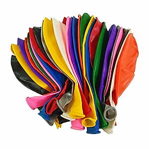 30pcs 18 Inch Big Balloons Assorted Large Latex Balloons Giant Heavy Duty Balloons for Birthday Wedding Baby Shower Decorations