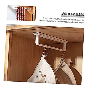 Ciieeo Towel Rack Towel Holder for Bathroom Wall Kitchen Accessory Bath Towel Holder Kitchen Towel Rod Towel Bar Shelf Towel Shelf Rack Towel Rod Bar Towel Holder Rod Bathroom Accessories