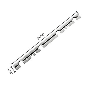 SafBbcue Burners Carryover Stainless Steel Burner Tube Broil King 1992 & Later Grills 9221-54 9221-57 9221-64 9221-67 9225-64 9225-67 9561-54 9561-57