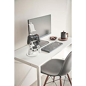 Yamazaki Home Smart Universal Adjustable Game Controller Stand/Controller Holder - Steel