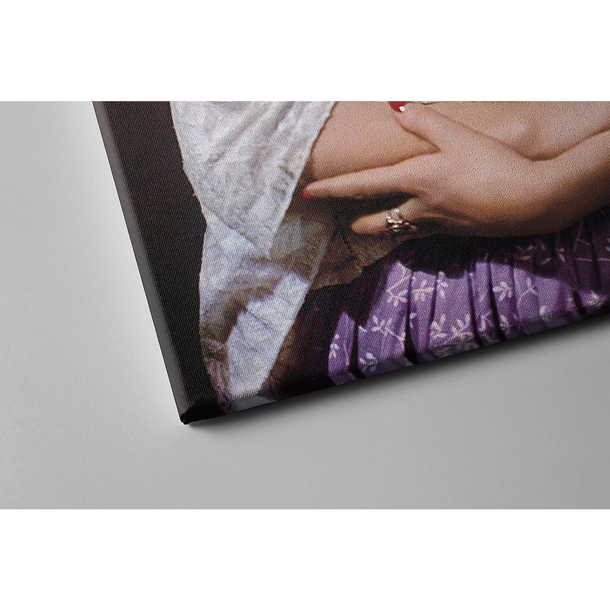 MW MERWEZI Frida Kahlo Poster Painting Canvas Wall Art Home Decor Framed Art (20"x30" Stretched on Wood)