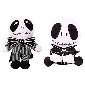 Nightmare Before Christmas Jack Skellington Plush Doll-Pumpkin King Plush Stuffed Lovely Baby Dolls (Sit Posture)