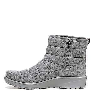 BZees Women's Glacier Ankle Boot, Grey, 8.5