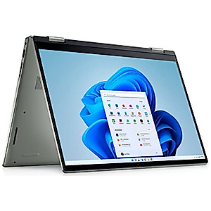Dell Inspiron i7425 Home & Business 2-in-1 Laptop (AMD Ryzen 5 5625U 6-Core, 32GB RAM, 1TB PCIe SSD, AMD Radeon, 14.0" 60Hz Touch Wide UXGA (1920x1200), Fingerprint, WiFi, Win 11 Pro) (Renewed)