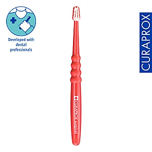 Curaprox CS Surgical Mega-Soft Toothbrush, Red