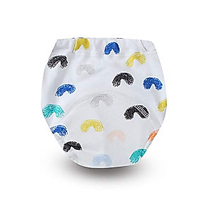 Baby Boys Cotton Underwear Reusable Cloth Training Pants Reusable Adorable 4 Pack