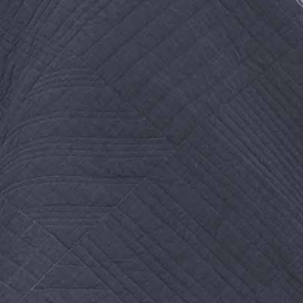 Eddie Bauer - Queen Quilt Set, Reversible Chambray Bedding with Matching Shams, Super Soft Wrinkle-Resistant Home Decor for All Seasons (Hidden Lake Blue, Queen)