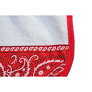 4Rodeo Western Bandana Spilly The Kid Baby Infant Bib (Red)