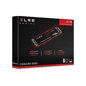 PNY M.2 2280 PCIe NVMe Gen3x4 Internal SSD 2TB M280CS3030-2TB-RB