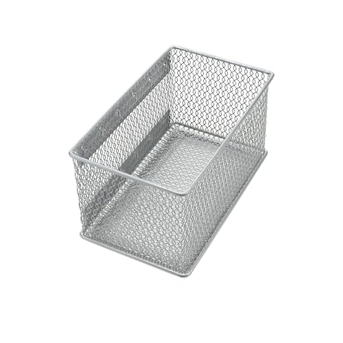 YBM Home 2457vc Storage Basket, Silver