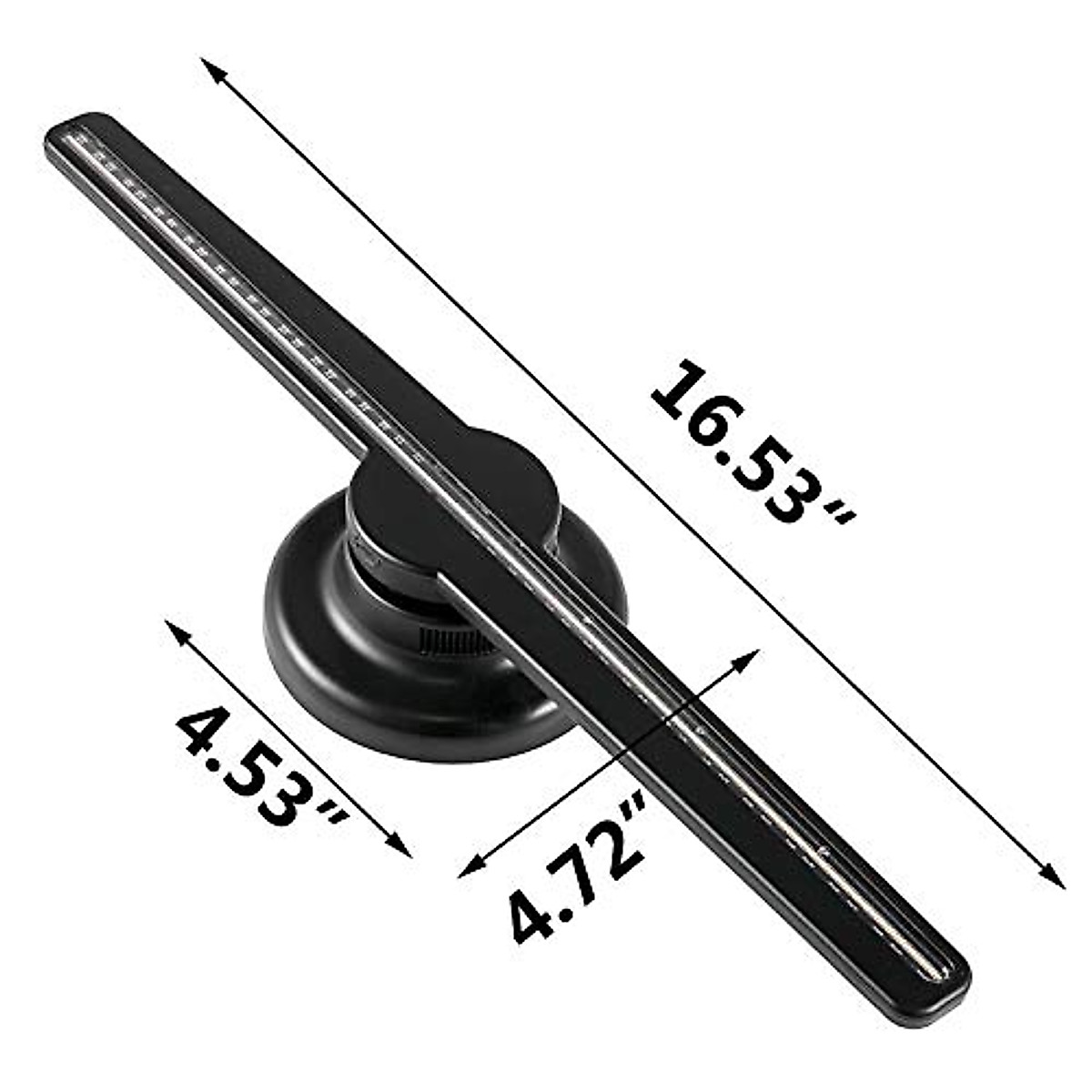 VEVOR 3D Holographic Fan - Eye-Catching Business Display