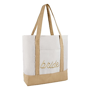 Bride Tote Bag Bride Gifts Bride Bag Bride to Be Gifts Bride to Be Bag Bachelorette Party Decorations Bridesmaid Gift Bride To Be Accessory Wedding Engagement Bridal Shower Gift,Engagement Party Favor